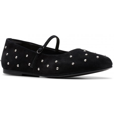 Clarks Women's shoes LIVIA STUD 26184157 - Black | Free Shipping in Canada | Chaussures Le Pacha